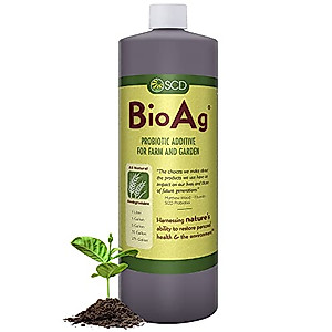 SCD Bio Ag - Beneficial Microbial Inoculant - Organic Gardens, Crops & Lawn Care - Chemical-Free Liquid Soil Amendment by SCD Probiotics (1 Liter)