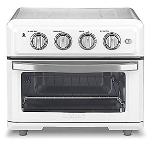 Cuisinart TOA-60W Airfryer, Convection Toaster Oven, White (Renewed)