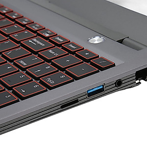 15.6 Inch Laptop for Window10, I7 9th Gen CPU, Portable Ultra Thin FHD Laptop Computer with Fingerprint Backlight Numeric Keyboard, for Business Gaming