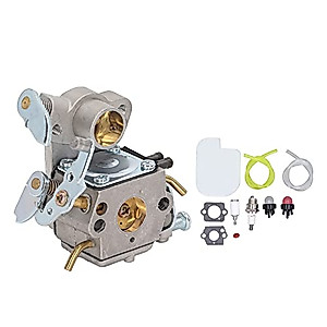 Engine Carburetor Kit, Garden Tool Parts Chainsaw Carburetor High Performance for Poulan SM4218AVX SM4518AVX