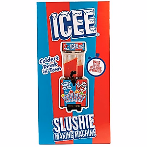 iscream Genuine ICEE Brand Counter-Top Sized ICEE Slushie Maker - Spins Your Pre-Chilled Ingredients with Your Ice into ICEE Slushies!