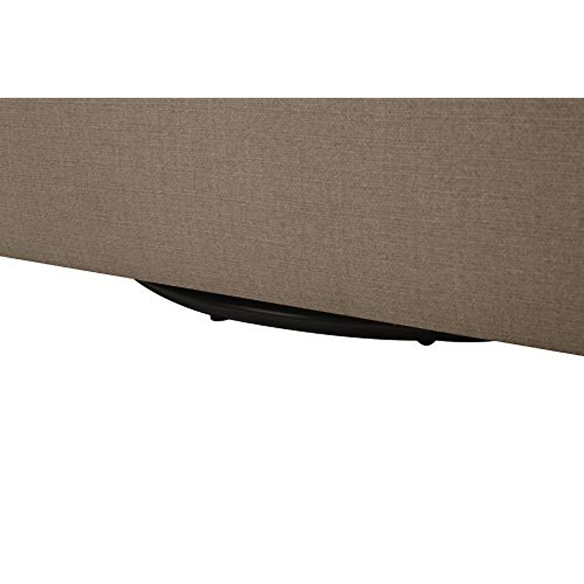 Amazon Brand – Stone & Beam Elisabet Upholstered Swivel Chair, 33.5"W, Slate