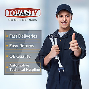 TOVASTY Rear Wheel Bearing and Hub Assembly MB90310 for Kia Soul