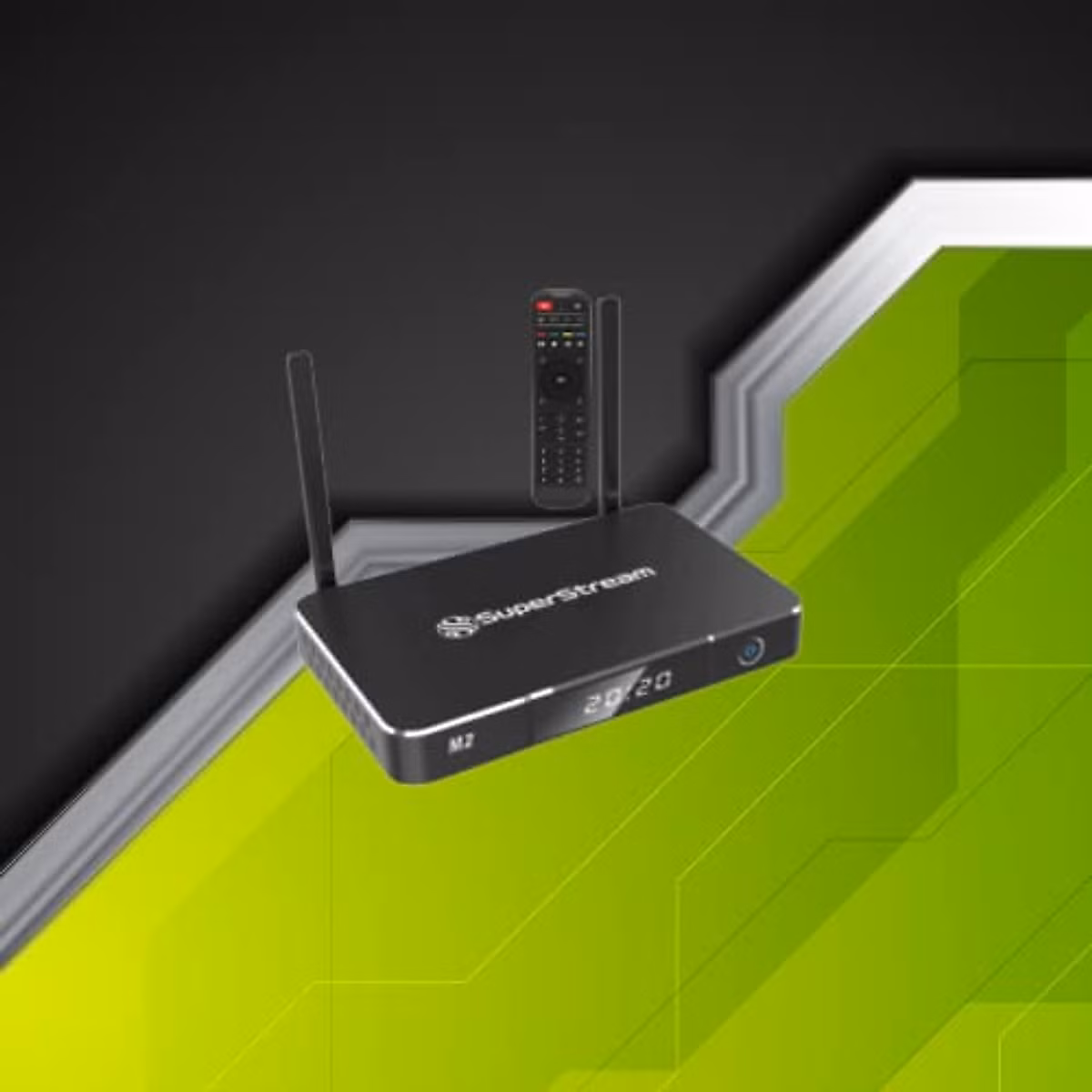 Superstream M2 Android TV Box Streaming Media Player