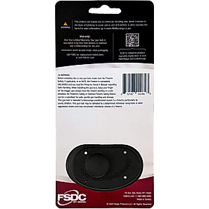 FSDC (Firearm Safety Devices – FSDC-TL3050RKD California DOJ-Approved Keyed Trigger Gun Lock with 2 Keys – Composite-Body Construction and Pick-Resistant Lock