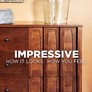 Weiman Cabinet & Furniture Polish - 17 Ounce - Aerosol Protect Clean Polish Wax Your Wood Tables Chairs Cabinets