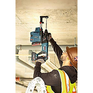 BOSCH GBH18V-26DK26GDE 18V EC Brushless SDS-plus Bulldog 1 In. Rotary Hammer Kit with Mobile Dust Extractor and (2) CORE18V Batteries