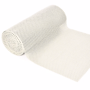 Drawer Liner Kitchen Cabinet Shelf Liner 12 inch by 20 feet Beige