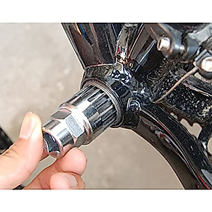 Teyssor Bike Bottom Bracket Removal Tool, Standard 20-Tooth Bicycle BB Remover Tools