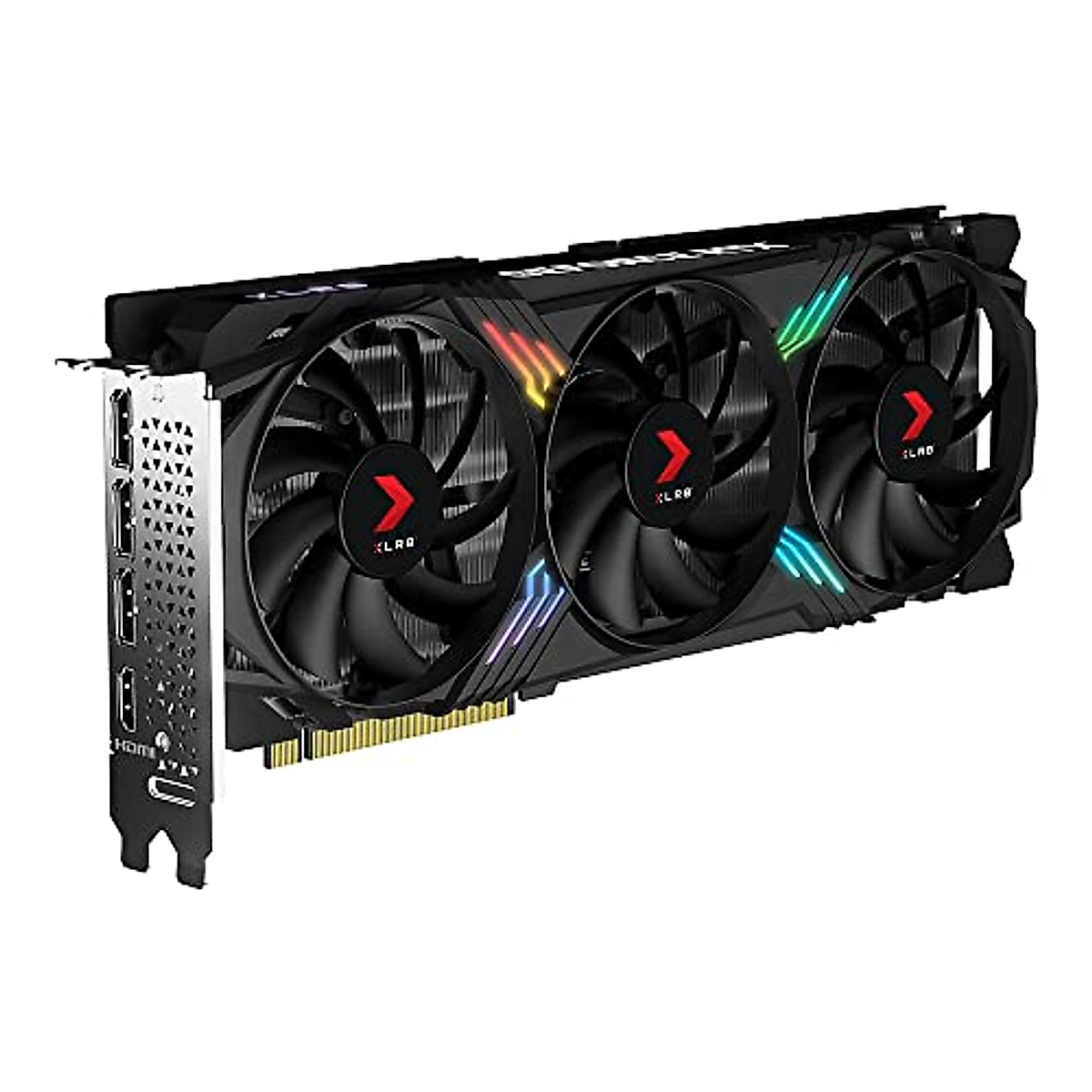 PNY GeForce RTX™ 4060 Ti 16GB XLR8 Gaming Verto™ RGB Triple Fan OC Graphics Card DLSS 3 (ARGB, 128-bit, PCIe 4.0, GDDR6, HDMI/DisplayPort, Supports 4k, 2 Slot)