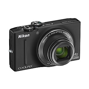 Nikon COOLPIX S8200 16.1 MP CMOS Digital Camera with 14x Optical Zoom NIKKOR ED Glass Lens and Full HD 1080p Video (Black) (Discontinued by Manufacturer)