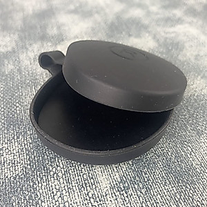 Ytaland VR Lens Cover for Oculus Quest 2 Dust Proof Cover for Oculus Quest 2 Anti-Dust Silicone Lens Protector (Black)