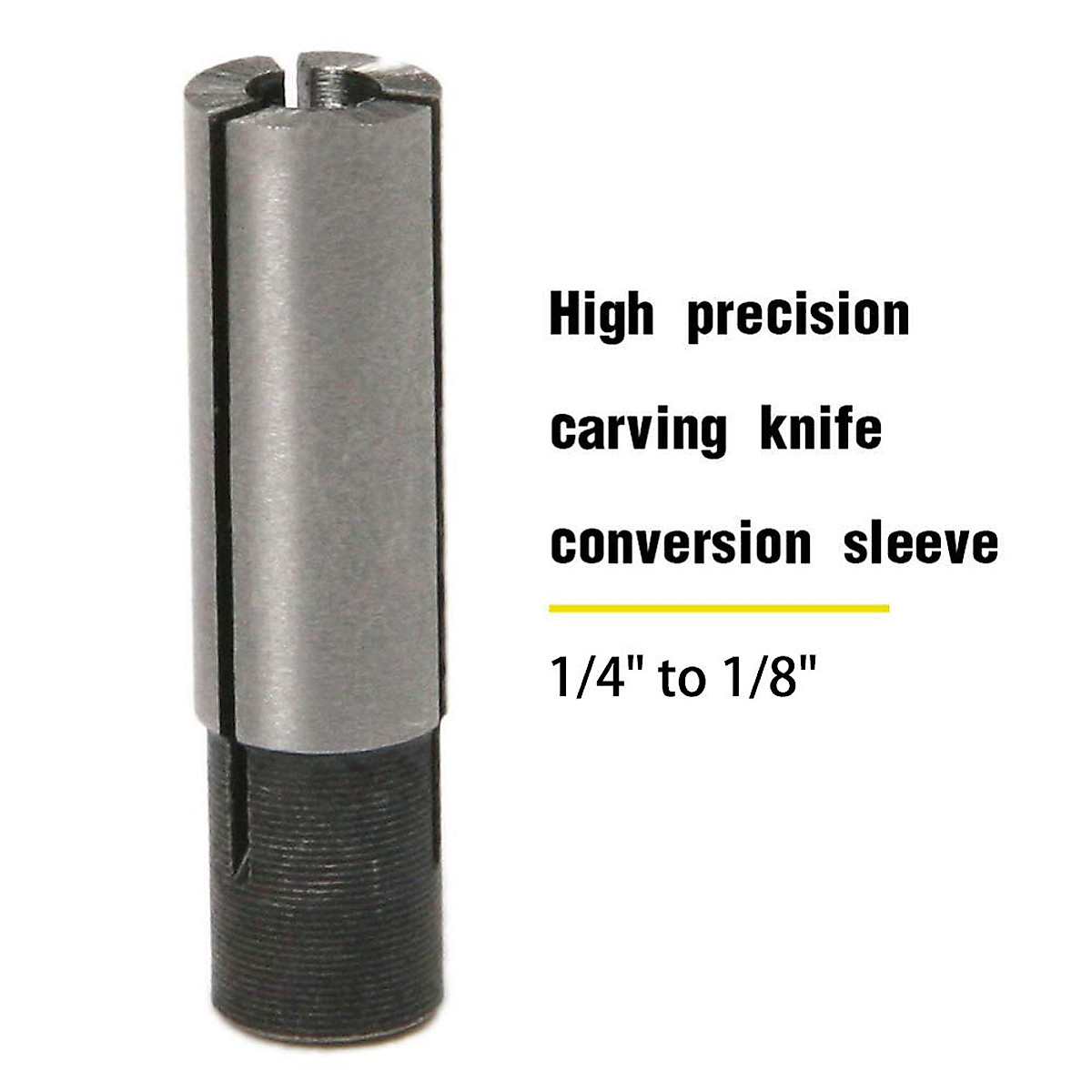 8pcs 6-3.175mm Spring Steel CNC Router Chuck Adapter for Engraving Machine Bits