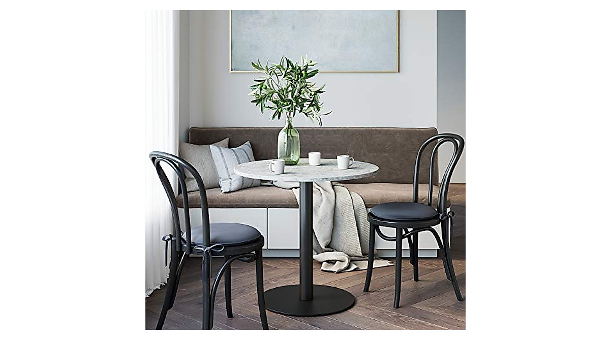 Nathan James Bistro Lucy Modern Dining Table - Stylish & Sturdy