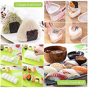 29 PCS Sushi Making Kit,DIY All In One Sushi Bazooka Maker with Bamboo Sushi Mat,Bamboo Chopsticks,Spreader, Sushi Knife,Cotton Bag,Sauce Dishes,Perfect for Beginners and Professionals