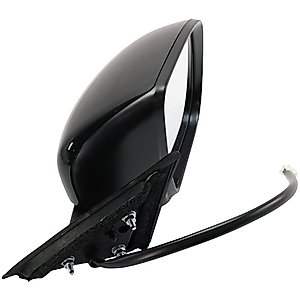 Kool Vue Passenger Side Power Heated Mirror for Nissan Rogue 2016-2017 With Signal Light Paintable