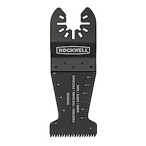 Rockwell RW8950.3 Sonicrafter Oscillating Multitool Precision Wood End Cut Blade (3-Pack), 1-3/8"