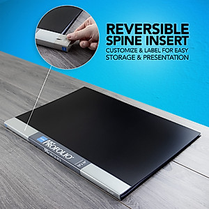 Itoya Original Art ProFolio 13x19 Black Photo Album Book with 48 Pages - Photo Album Art Portfolio Folder for Artwork - Picture Book Portfolio Binder - Presentation Binder Photo Book