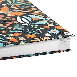 Idena 11026 - Weekly Planner 2024, Flower Meadow, DIN A6, 128 Pages, Hardcover Cover, Diary, Book Calendar