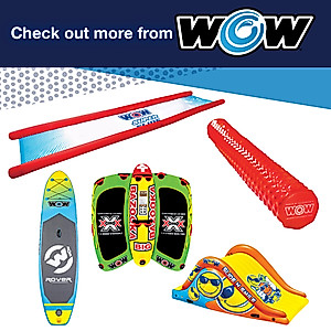 WOW Sports – Coupe Cockpit Towable Tube for Boating – 1 Person 170 lbs Capacity – Inflatable Boat Tube for Water Sports – Youth & Adults