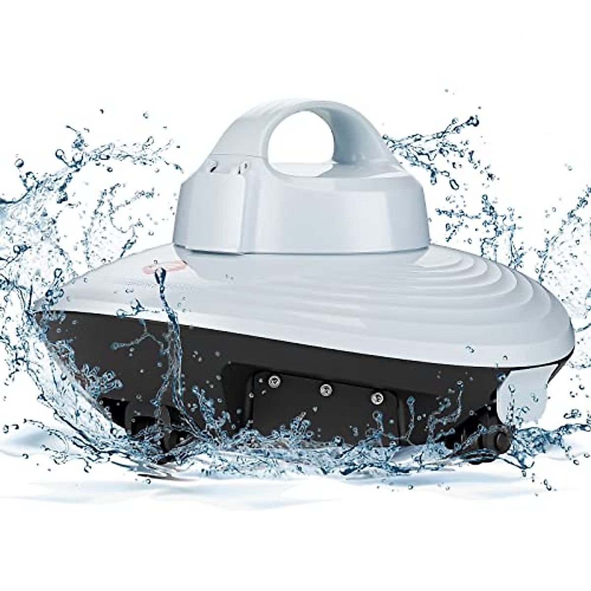Hydrus Robotic Cordless Pool Vacuum Cleaner for Above Ground Pools with Powerful Dual Brushless Motors,90 Mins Runtime, Self-Parking,Automatic Robot Cleaners for Inground Flat Pools up to 50 Ft