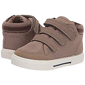 Simple Joys by Carter's Daniel High-Top Sneaker, Khaki Tan, 12 US Unisex Little Kid