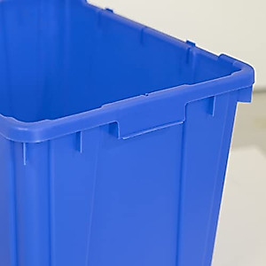 CX 14 Gallon Recycling Bin, Indoor/Outdoor, Stackable (6-Pack)