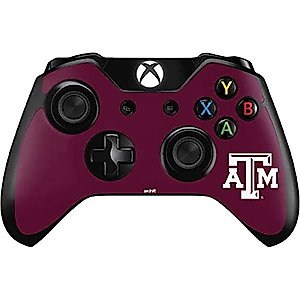 Skinit Decal Gaming Skin Compatible with Xbox One Controller - Officially Licensed College Texas A&M University Design
