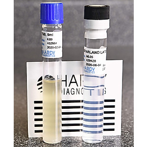 Tryptic Soy Broth (TSB), a General Growth Medium for Microorganisms, 5ml Fill, 16x100mm Tube, Optically Clear, Shatter Resistant, Polycarbonate Tube, Order by The Package of 20, by Hardy Diagnostics