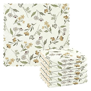 FRODOTGV Sunflowers Texture Pattern Kitchen Towel Microfiber Valentine Flour Sack Tea Towels Kitchen Terry Cloth Hand Towels Hand Towels Kitchen Decorative