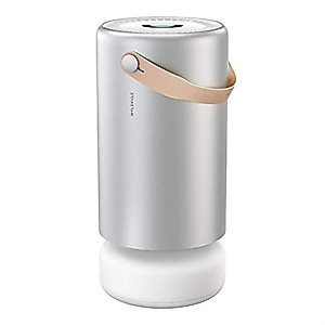 Molekule Air Pro Air Purifier for Large Rooms up to 1000sq. ft. with PECO Technology, Compatible with Alexa, Eliminates Smoke, Mold, Bacteria & Other Pollutants for Clean Air – Silver
