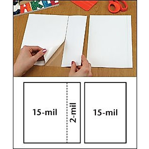 The Library Store Smart Cover II Rigid Paperback Book Covers 8 1/2"H x 5 3/4"W 100 Per Package