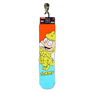 Odd Sox, Nickelodeon Rugrats Crew Socks, Tommy & Chuckie Reptar, Novelty Prints