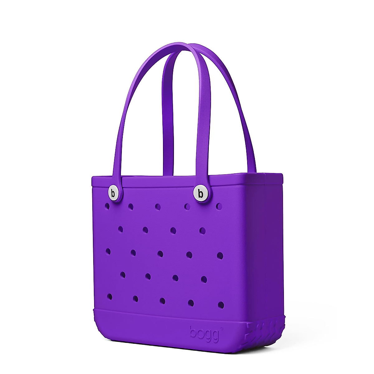 BOGG BAG - Medium Tote Bag - Houston We Have a Purple - 15in L x 5in W x 12.5in H - Lightweight, Washable, Durable - All Purpose EVA - for Beach, Pool, Boat, Work, Sports