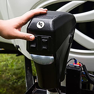 Lippert Replacement Cover Side Plug for Power Tongue Jack on 5th Wheel RVs or Travel Trailers