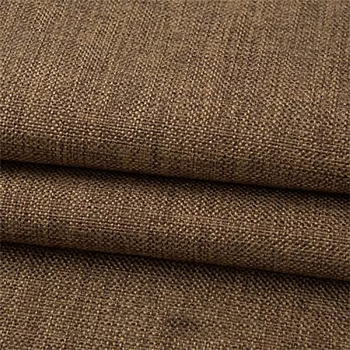 RCDPK Custom Bench Cushion Personalized Chair Pad, Garden Patio Furniture Bench Cushions, 50D High Resilience Sponge, Removable Linen Cushion Cover, for Indoor Outdoor Furniture (Custom Size, Brown)