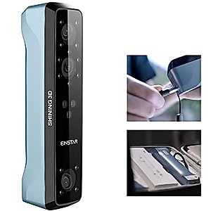 Einstar 3D Handheld Infrared VCSEL Structured Light Scanner with RGB Color Camera, 0.1mm Resolution, High Quality Collecting Data, 3D Printing, Design, Digital Archiving