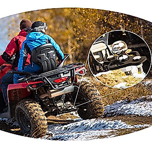 MAHLER GATES 3-Way Trailer Hitch Adapter with Bolt and 2 Inch Ball 1-7/8 Inch Ball for ATV Lawn Mower, Golf Cart, Garden Tractor, Flat Towing Tow Ball Mount