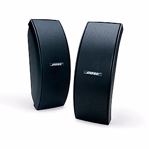 Bose 151 SE Environmental Speakers, Elegant Outdoor Speakers. Outdoor Stereo Speakers that blend easily into your environment - Black