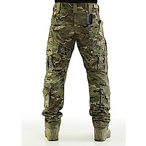 ZAPT Tactical Pants Molle Ripstop Combat Trousers Hunting Army Camo Multicam Black Pants for Men (Multicam Camo, M)