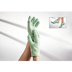Sharper Image Moisturizing Glove and Bootie Set