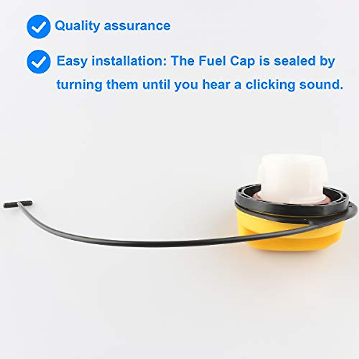 E85 Gas Cap, Fuel Gas Cap Replace GT295, 20915990 Compatible with Chevy GMC Cadillac - 2007-2011 Avalanche, Silverado 1500, Suburban 1500, Tahoe, 2007-2011 Sierra 1500, Yukon, 2009-2011 Escalade, More
