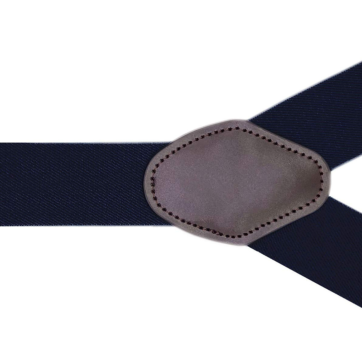 SupSuspen Y-Back Suspenders 1.4'' Heavy Duty Braces&3 Swivel Hooks on Belt Loops