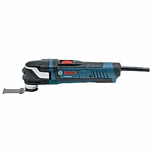 Bosch GOP40-30B-RT Multi-X 3.0 Amp StarlockPlus Oscillating Tool Kit w/Snap-In Blade Attachment (Renewed)