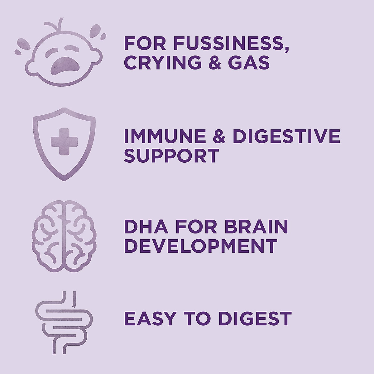 Amazon Brand - Mama Bear Gentle Baby Formula Milk-Based Powder with Iron, Complete Nutrition, Easy to Digest, 21.5 Ounce