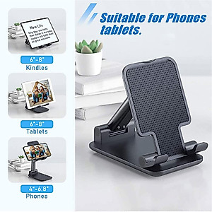 HGJTF Phone Case for Motorola ThinkPhone (6.6 Inch), with Foldable Phone Stand for Desk- Ultra-Thin Clear [Anti-Yellowing] [Shockproof] Soft Silicone TPU Bumper Cover Shell for Motorola ThinkPhone