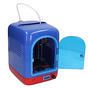 Mini 3D Printer FDM 80x80x80mm 3D Printer Kit 0.6mm Nozzle with PLA Consumable for Kids Beginners DIY Crafting (US Plug)