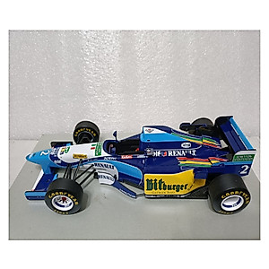 HAYCHE Alloy Resin Car Vehicle Model Fit for Renault B195 1994 1 18 Resin F1 Formula Car Model Static Collection Ornaments Handicrafts Festive Deluxe Gift