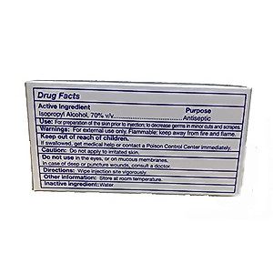 Sterile Alcohol Prep Pads,Medium, Qty 200