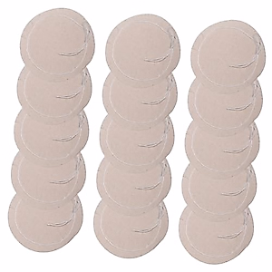 CRAFTHROU 20pcs Coffee Pot Filter Cloth Espresso Maker Coffee Filter Clothes Coffee Filter Paper Bag Espresso Pitcher Coffee Pot Tool Thai Tea Strainer Coffee Supply Coffee Tool Beige Cotton